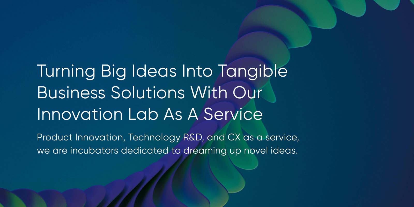 Innovation Lab As A Service - NeoSOFT