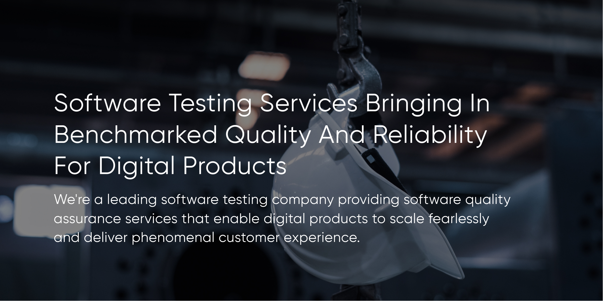Quality Engineering (QA) & Software Testing Services - NeoSOFT